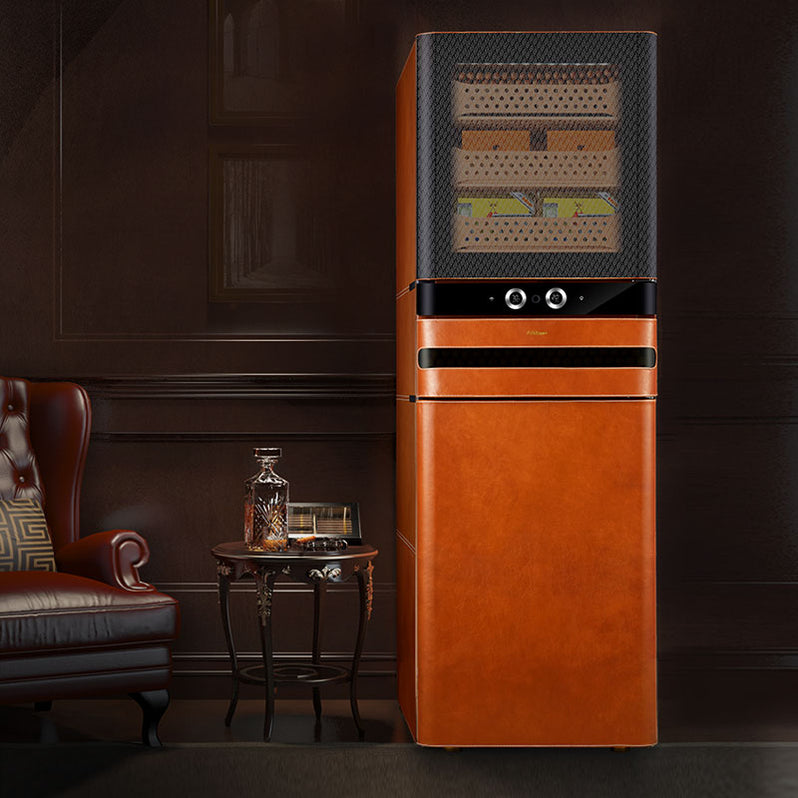 Afidano 1500 Ct Cigar Humidor, Temperature and Humidity Control with C